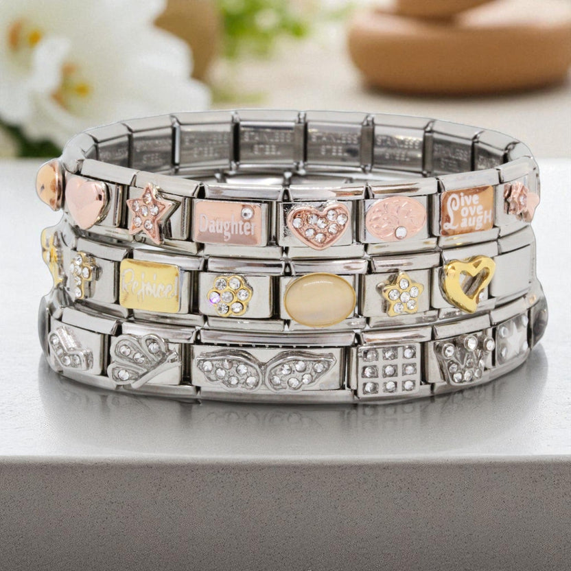 Charmed Italian Charm Bracelets and Personalized Jewellery – Charmed ...