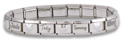 Engraved Italian Charms – Charmed Jewellery