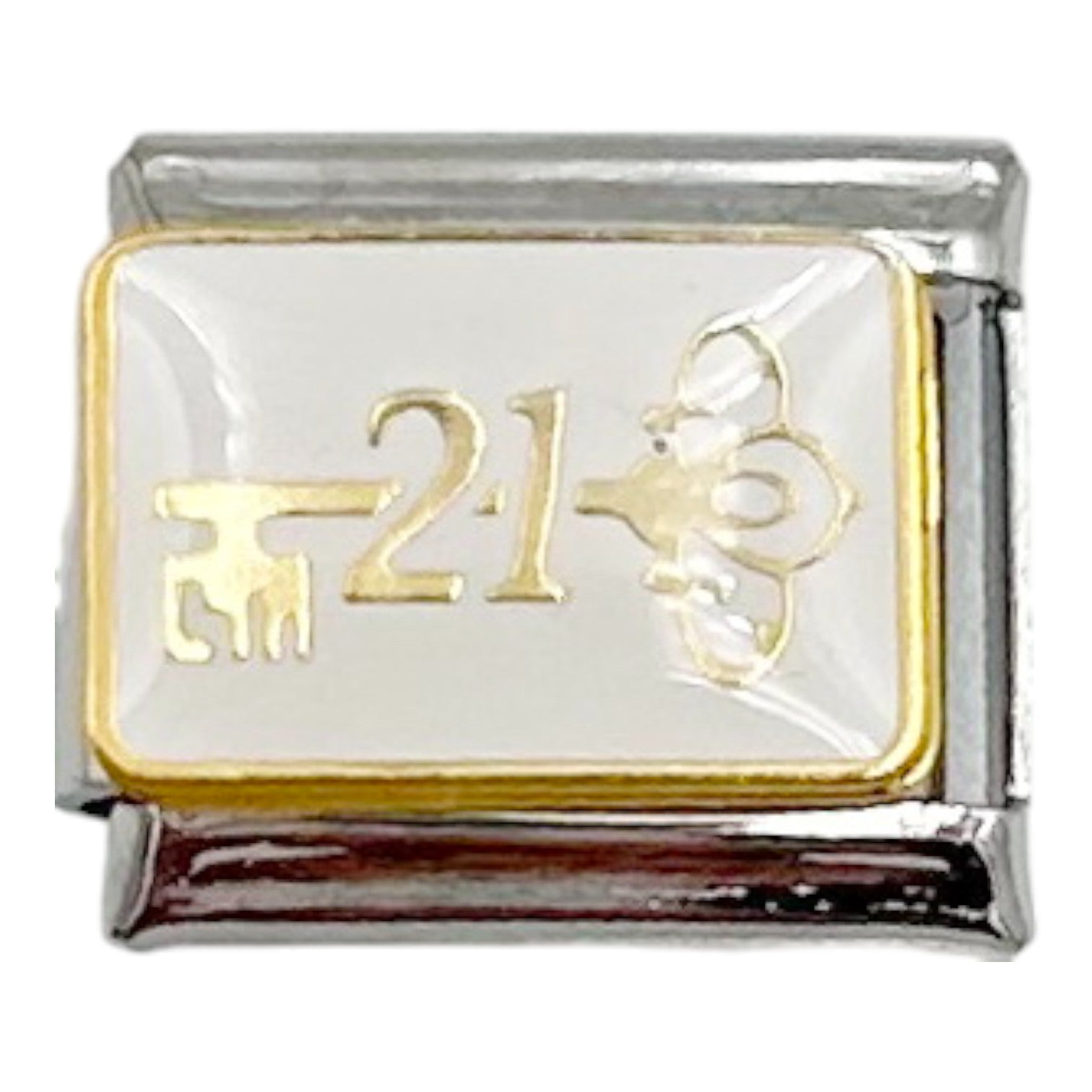 21st Key 9mm Charm – Charmed Jewellery