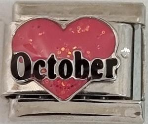 9mm Heart Birth Month Charms – Charmed Jewellery