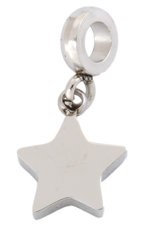 Stainless Steel Mini Star Charm